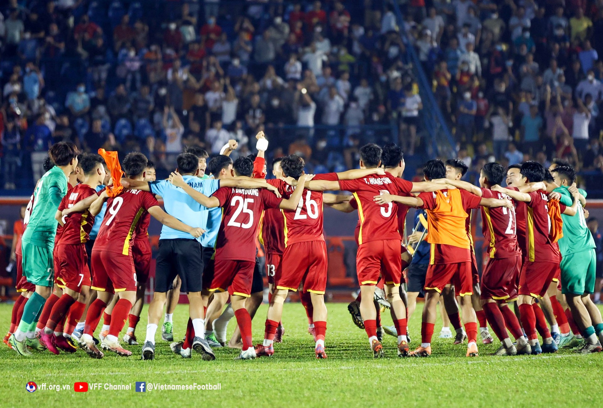 VFF - ĐT U20 Việt Nam chốt danh sách chính thức tham dự Vòng loại U20 châu Á 2023