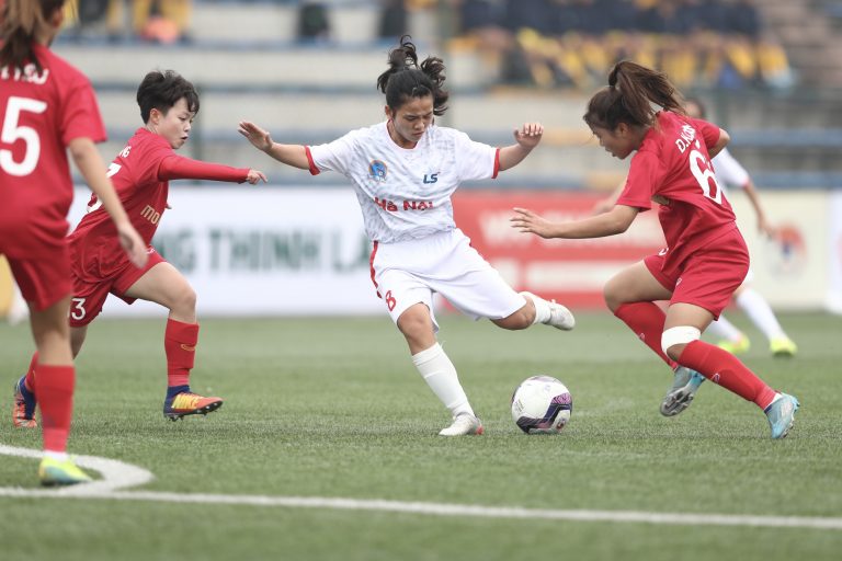 VFF - PP Hà Nam và Hà Nội chia điểm ngày khai màn Giải bóng đá Nữ U16 Quốc gia 2023