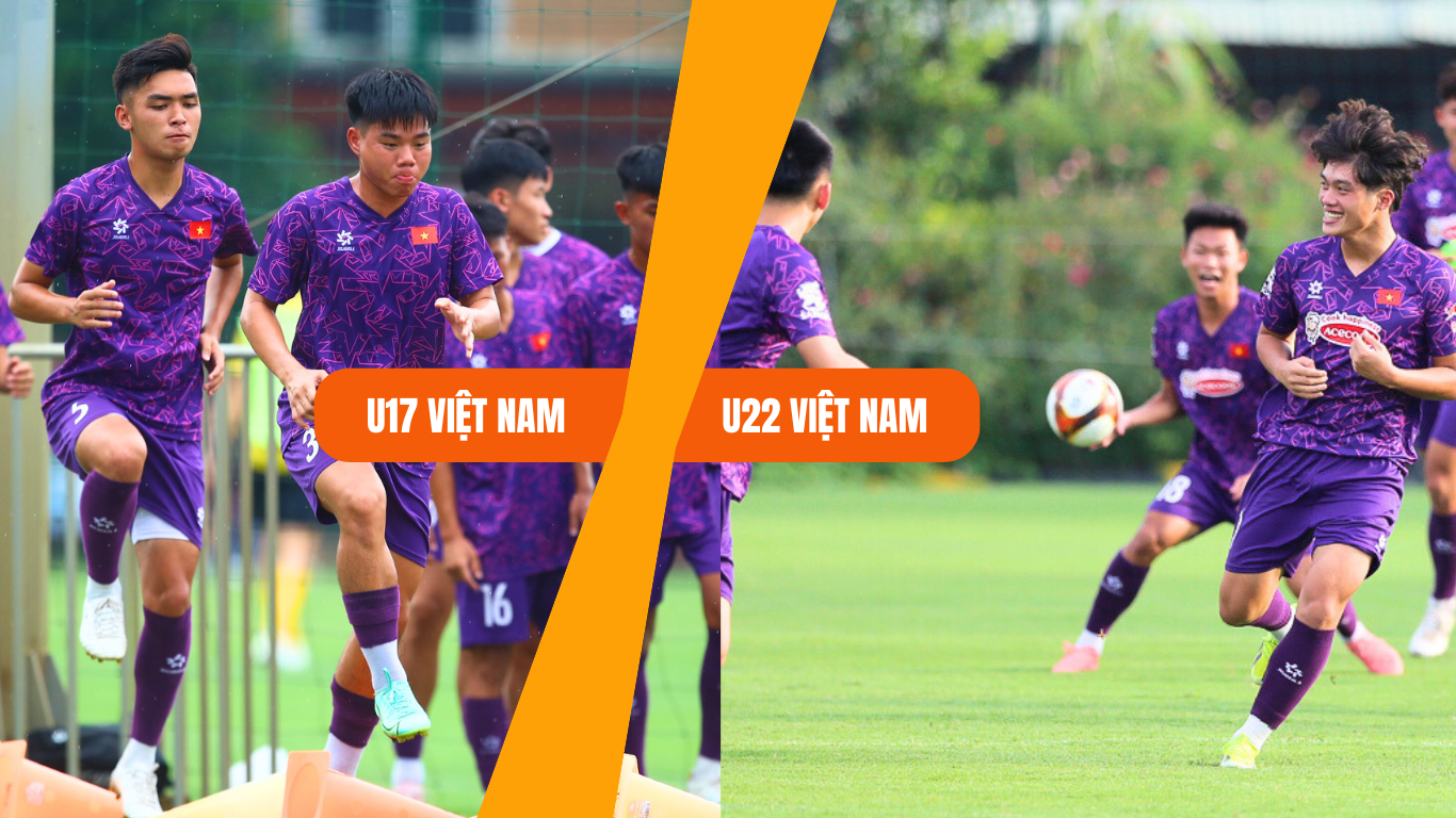 VFF - Đội tuyển U17 và U22 Việt Nam được chuẩn bị kỹ lưỡng cho mục tiêu quan trọng trong năm 2025