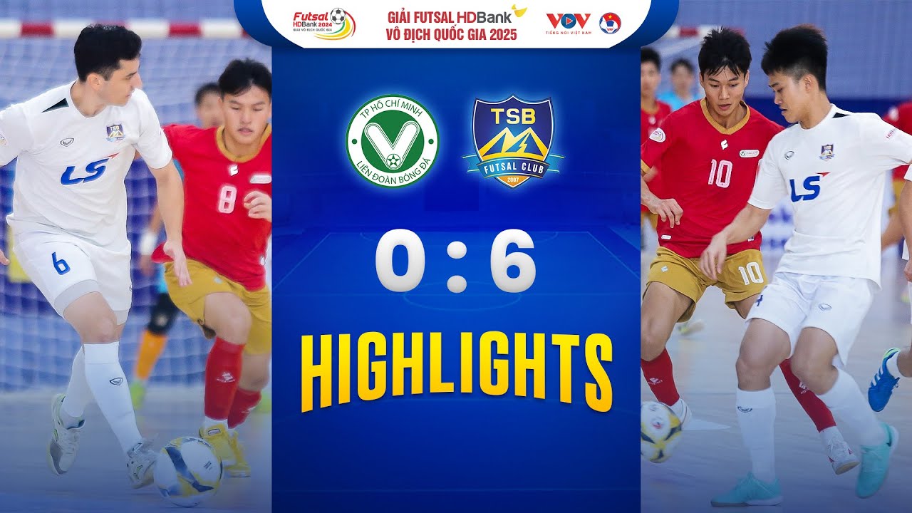 VFF - TRẺ TPHCM - THÁI SƠN BẮC: BÁM ĐUỔI ĐẾN CÙNG | GIẢI FUTSAL HDBANK ...
