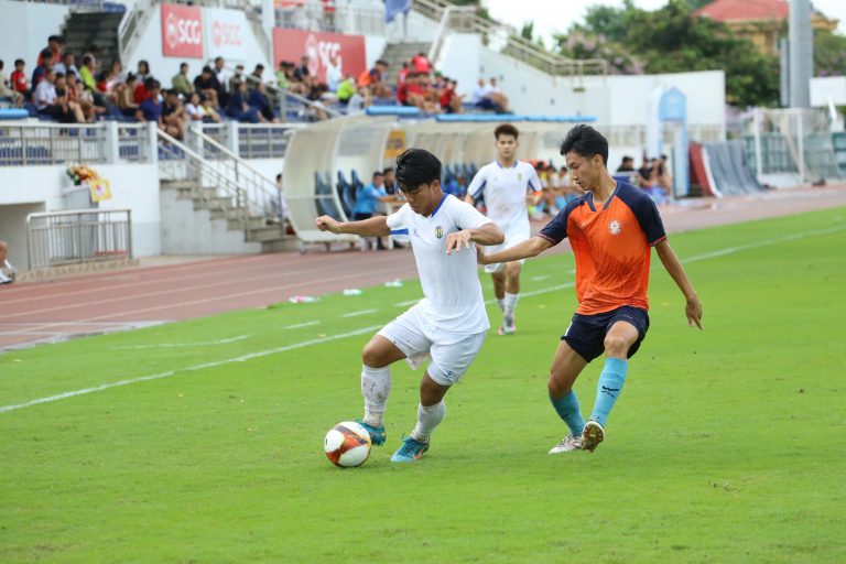 VFF - VCK giải bóng đá vô địch U21 Quốc gia 2025: SLNA và SHB Đà Nẵng giành chiến thắng