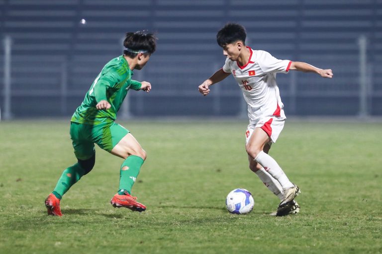 VFF - Vòng loại U17 châu Á 2026: U17 Việt Nam đánh bại U17 Ma Cao (Trung Quốc) 4–0